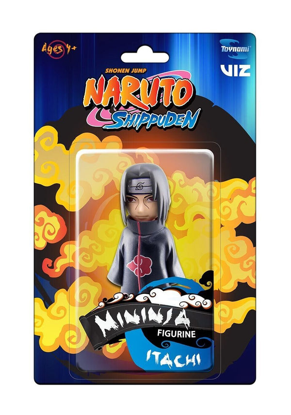 Toynami Shonen Jump Naruto Shippuden Mininja 4" Itachi Mini Figure ...